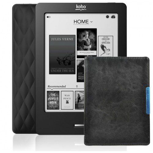 Kobo Touch, Черен + Калъф Premium ᐉ на ТОП цена - EREAD.BG